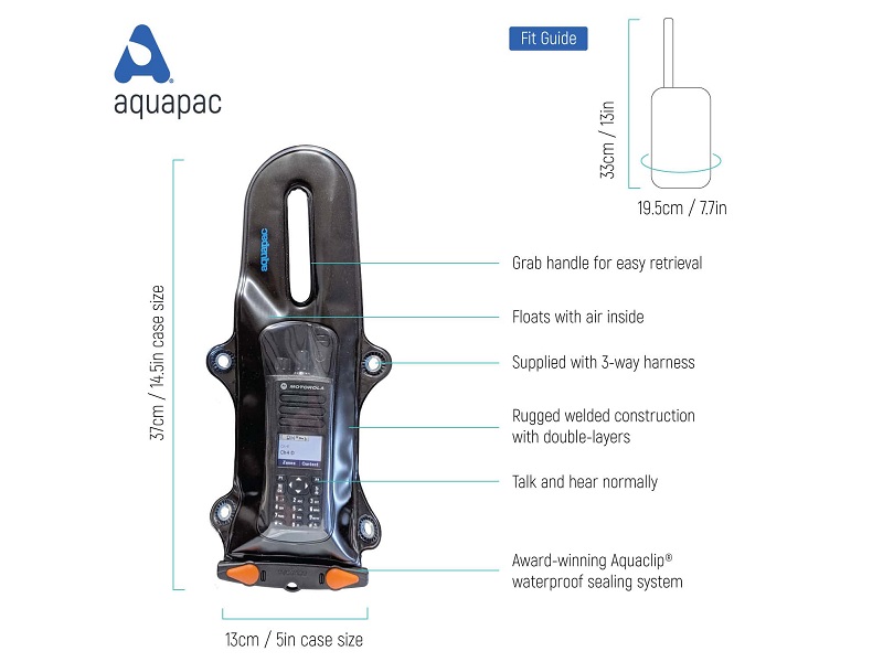 ‘VHF PRO’ - Waterproof VHF Radio Case - NautiRadar - Marine Systems ...