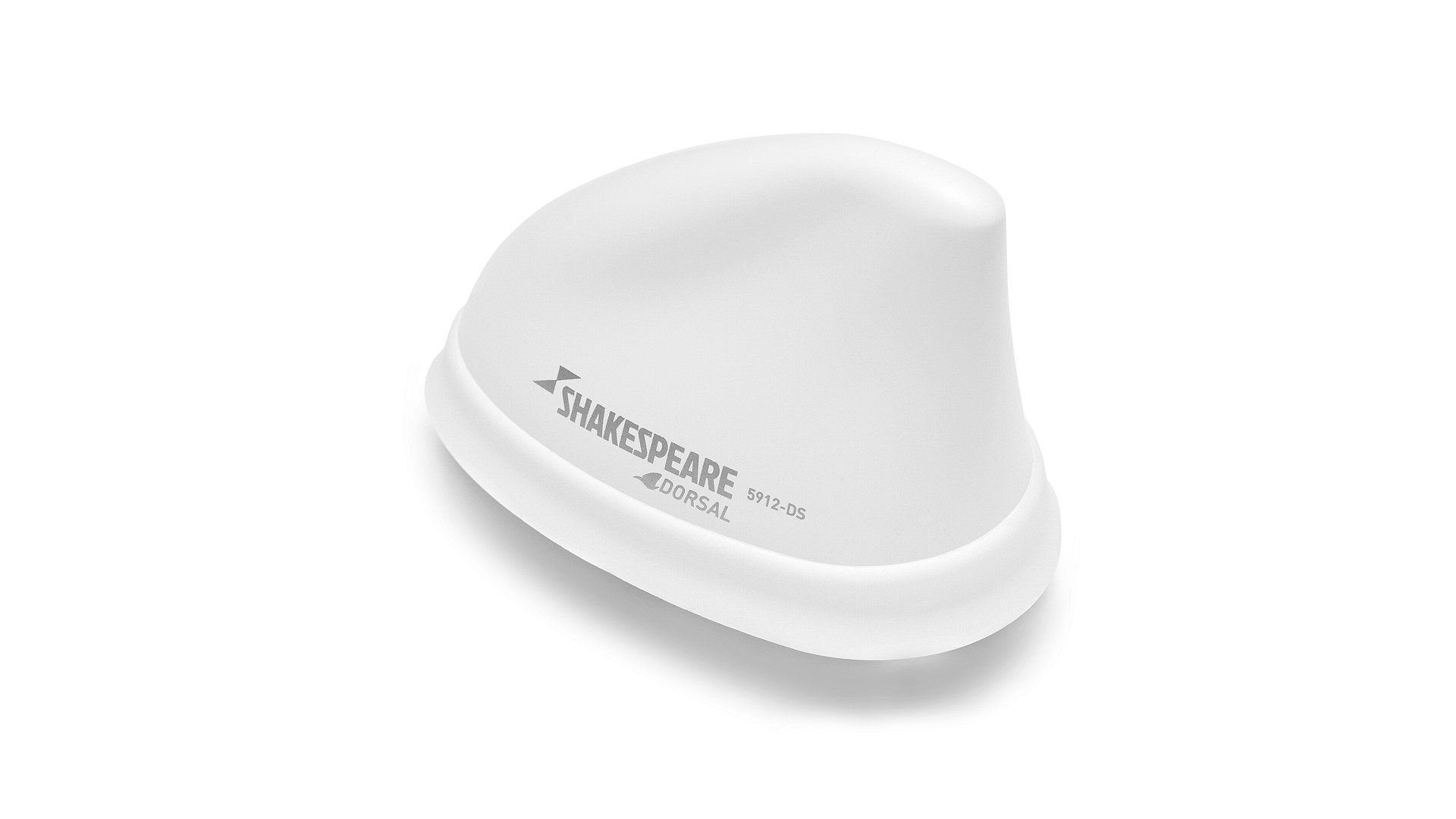 5912-DS-VHF-W Dorsal Antena de VHF compacta em branco - NautiRadar ...